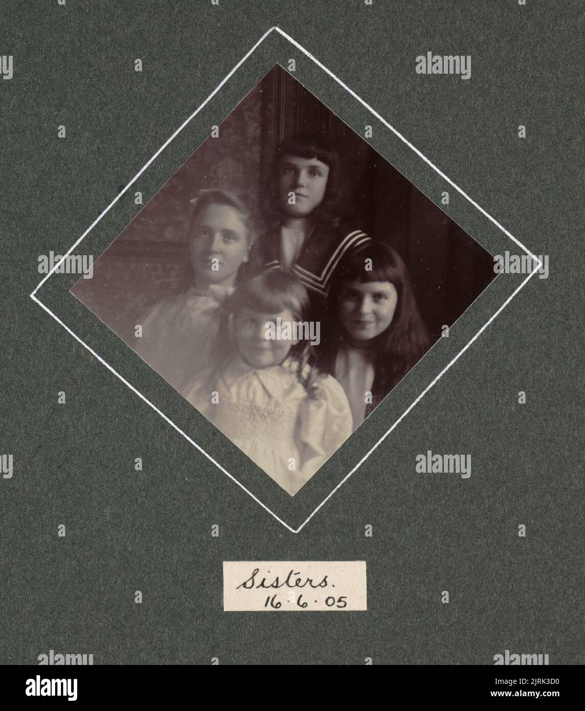 At Levin: Sisters, 16 June 1905. From the album: Family photographs ...