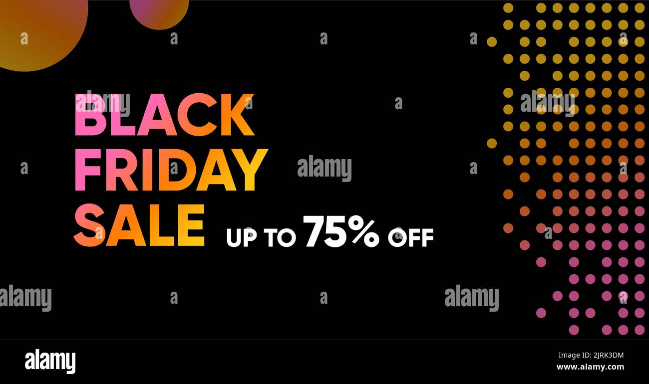 Social media Black Friday promo post template, editable social media ...