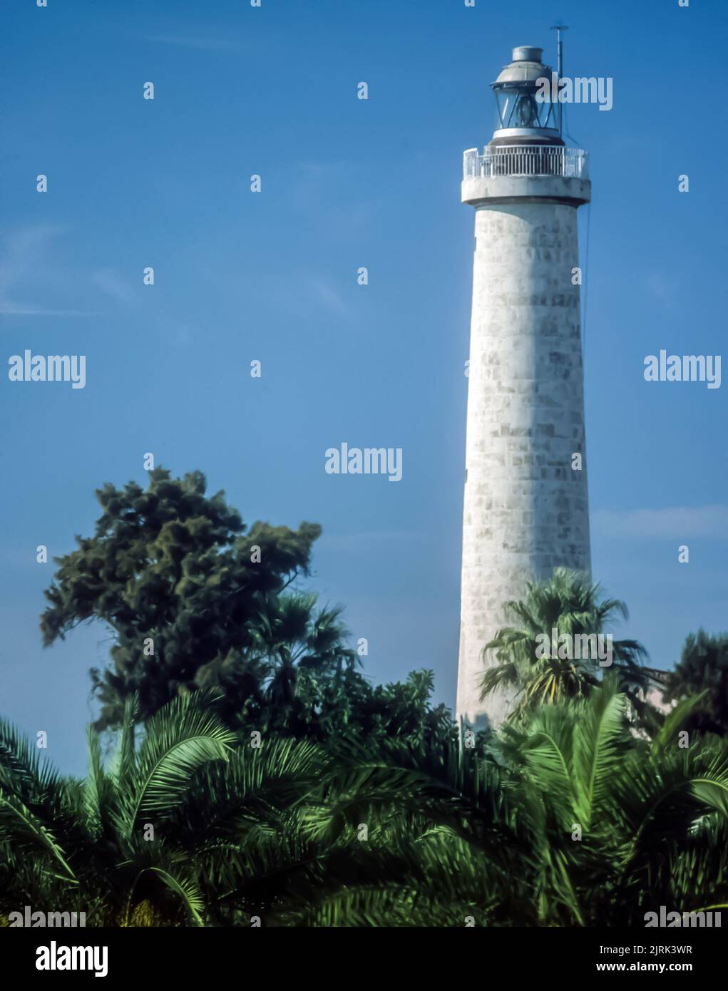 The Sciara Biscari lighthouse was built in 1951 along the waterfront in ...