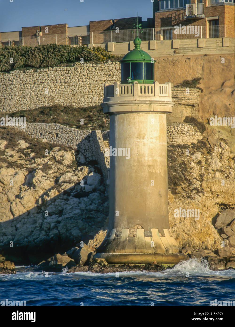 The vieux port is home to many lighthouses that guide hi-res stock ...