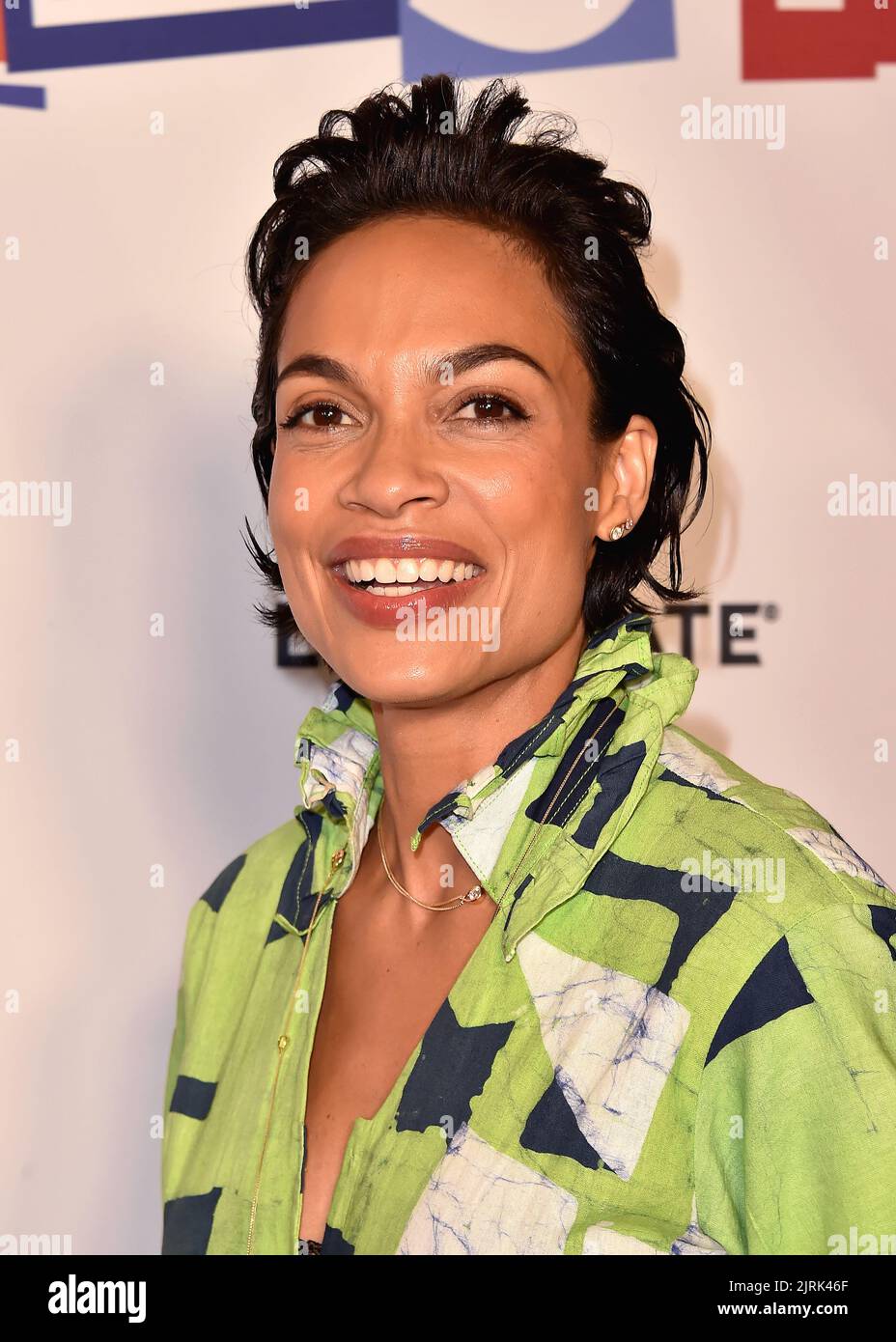 Rosario Dawson walking the red carpet at the Los Angeles premiere of ...