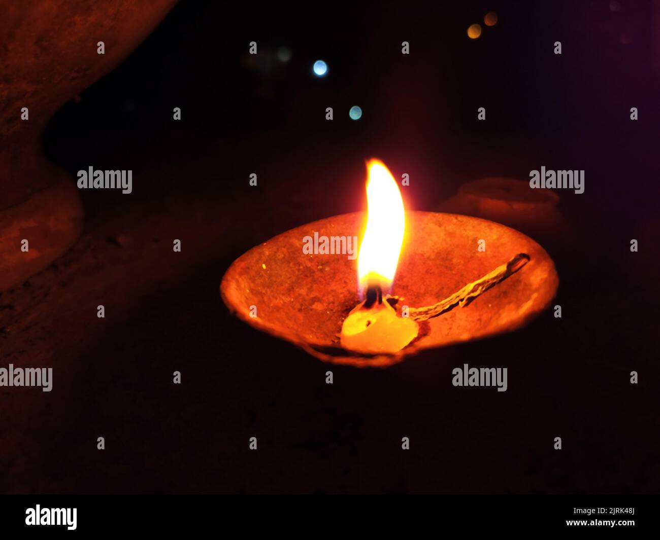Traditional indian diya hi-res stock photography and images - Alamy