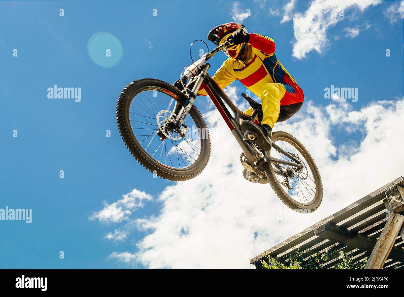 Insane Mountain Bike Jump