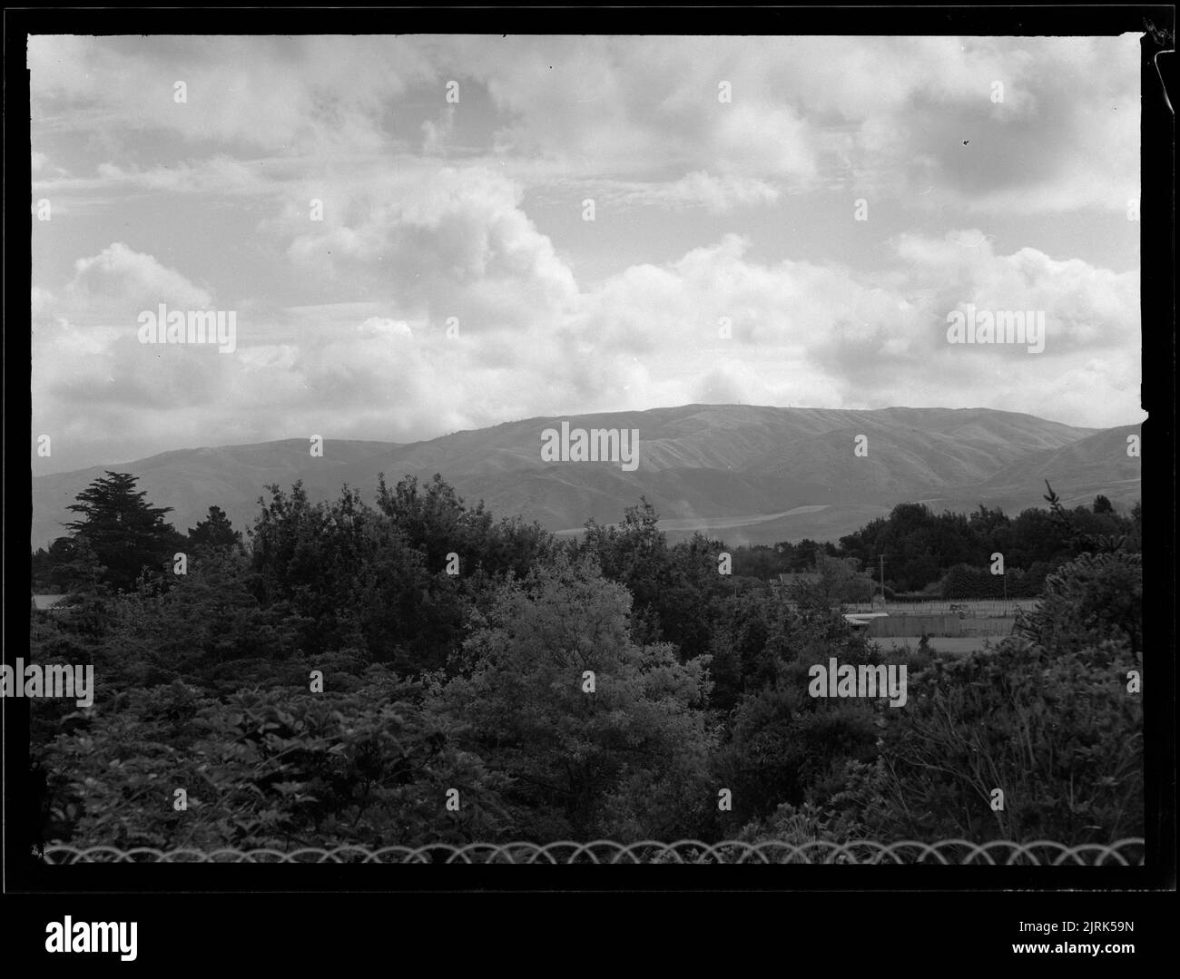 Ulrich family home near Maori Bank, 1940s, New Zealand, by J.W. Chapman ...