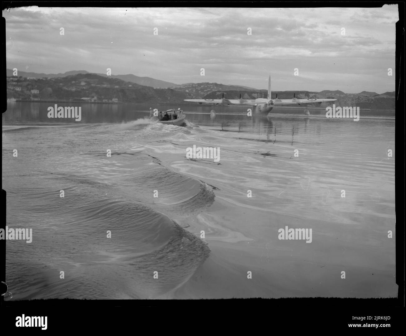 Picnic to Lake Ferry with Peg and the Thomases, New Zealand, by J.W ...