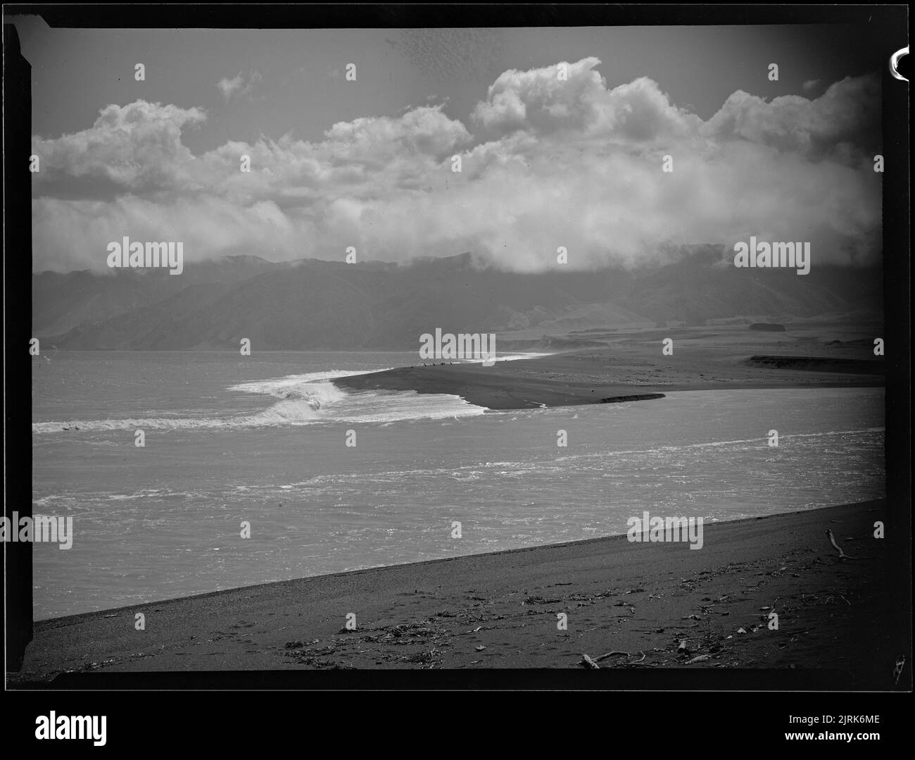 Picnic to Lake Ferry with Peg and the Thomases, New Zealand, by J.W ...