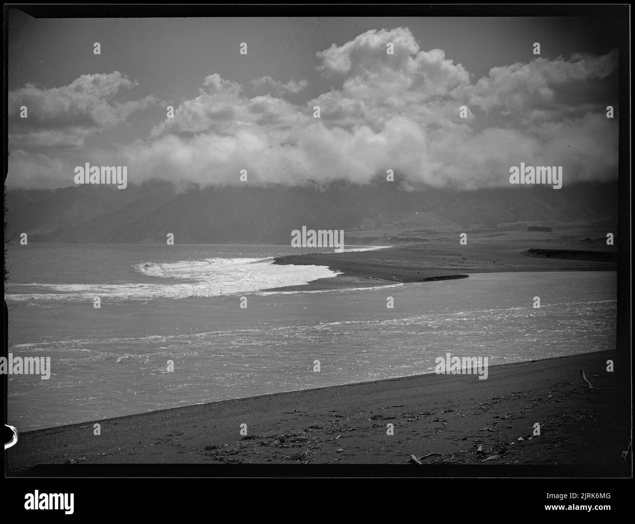 Picnic to Lake Ferry with Peg and the Thomases, New Zealand, by J.W ...