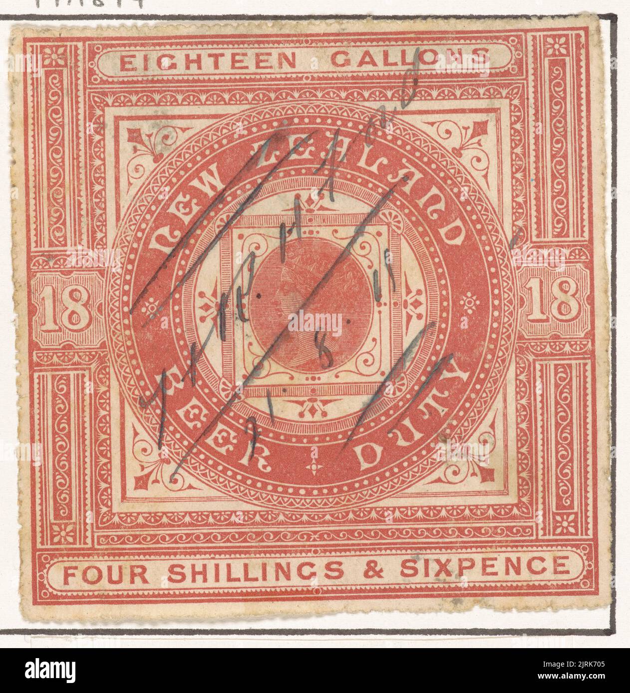 Excise stamp hi-res stock photography and images - Alamy