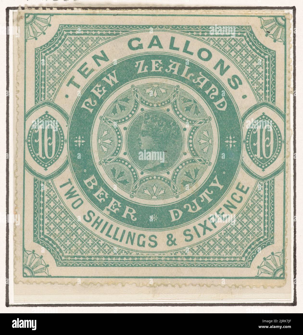 Beer duty stamp hi-res stock photography and images - Alamy