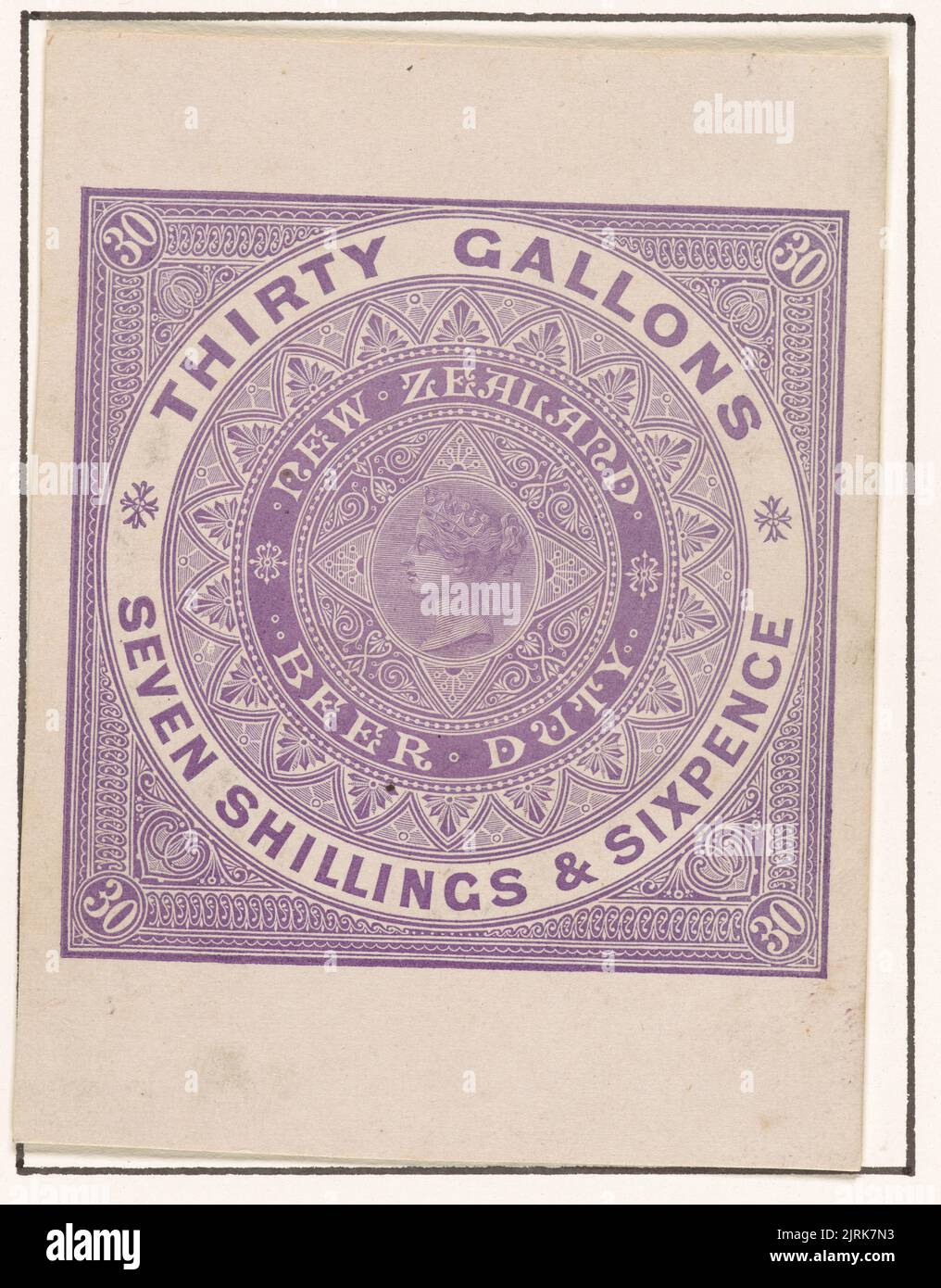 Beer duty stamp hi-res stock photography and images - Alamy