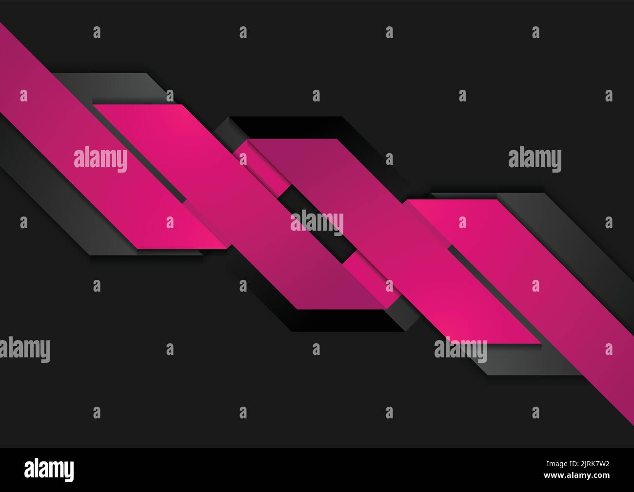 Black purple abstract geometric corporate background. Vector paper ...