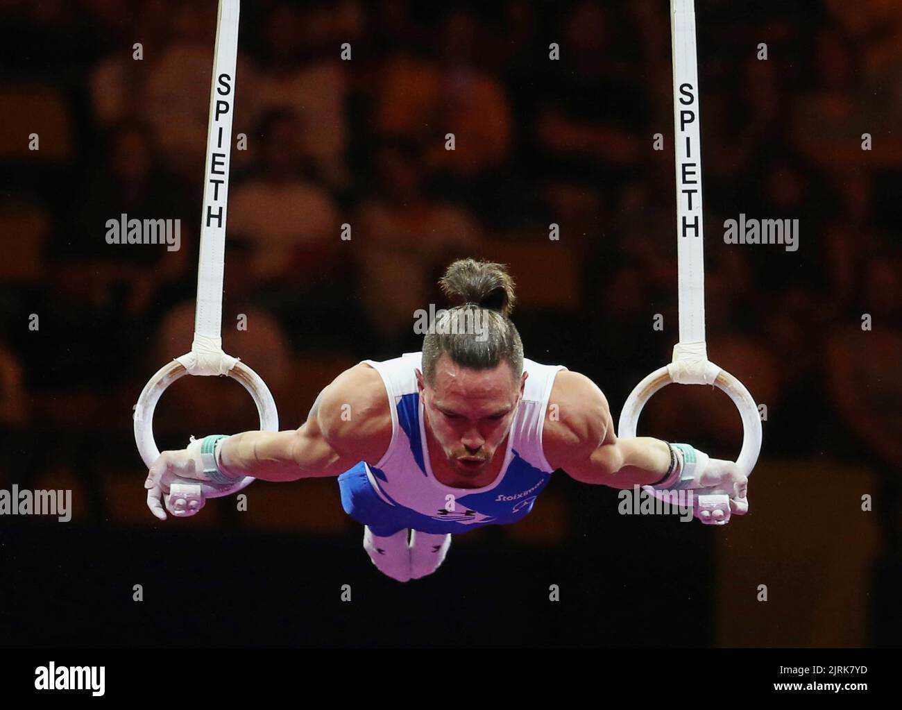Eleftherios Petrounias of Greece Gold medal during the Artistic ...