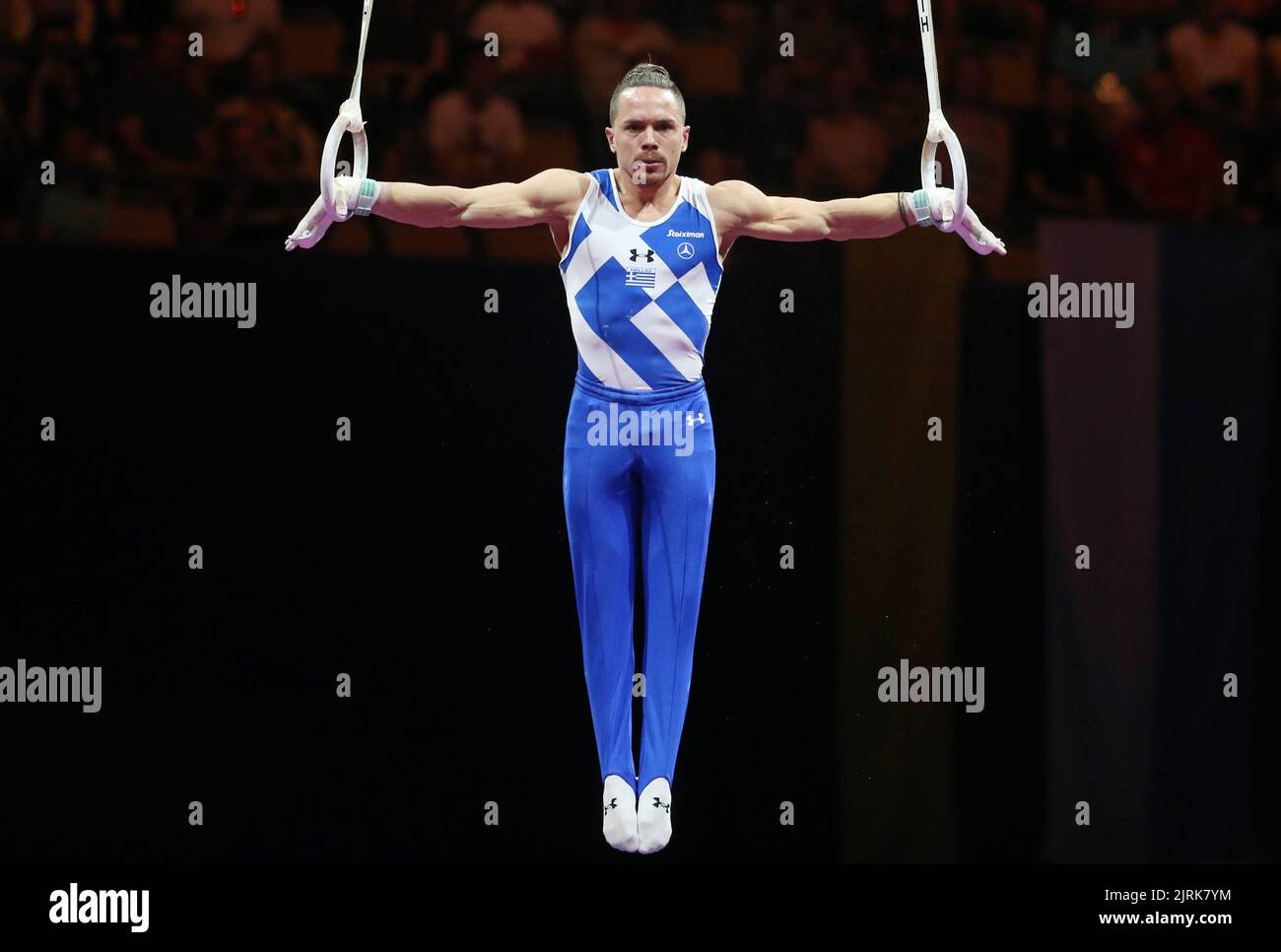 Eleftherios Petrounias of Greece Gold medal during the Artistic ...