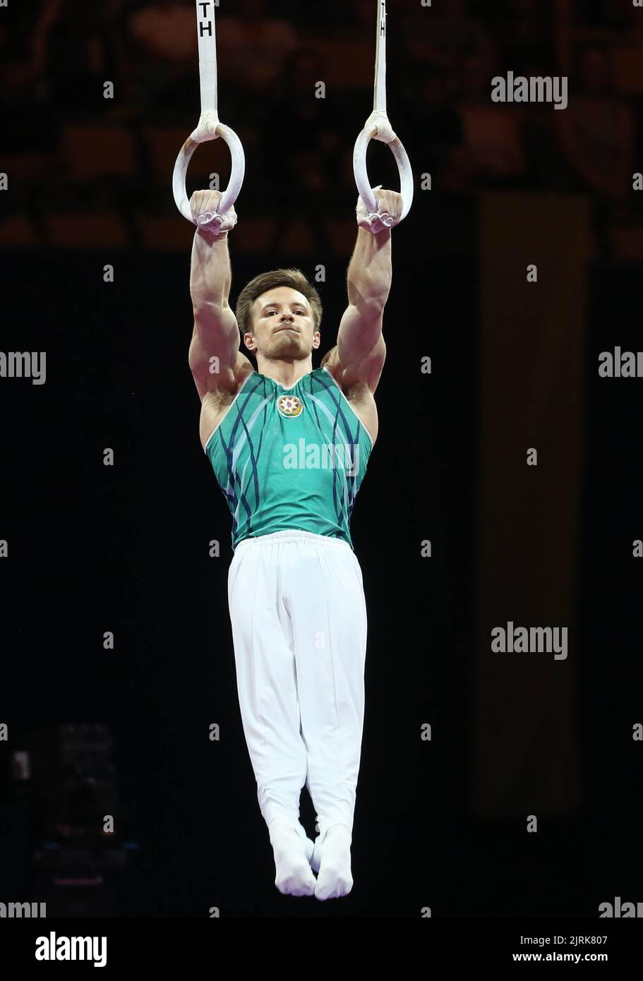 Nikita Simonov of Azerbaijan during the Artistic Gymnastics, Men's ...