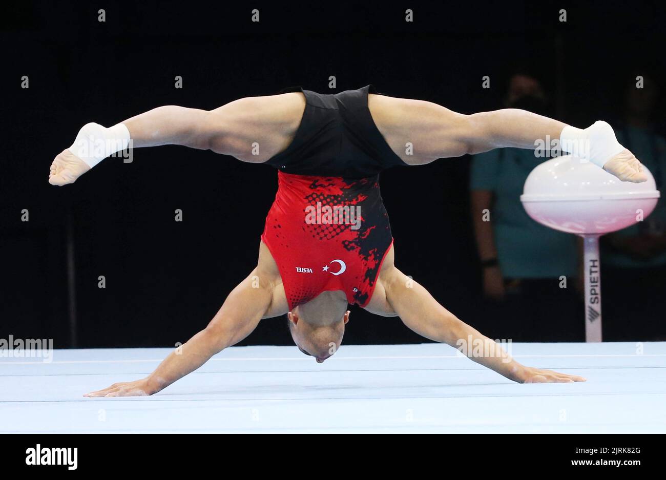 Adem Asil of Turkey during the Artistic Gymnastics, Men's Floor ...
