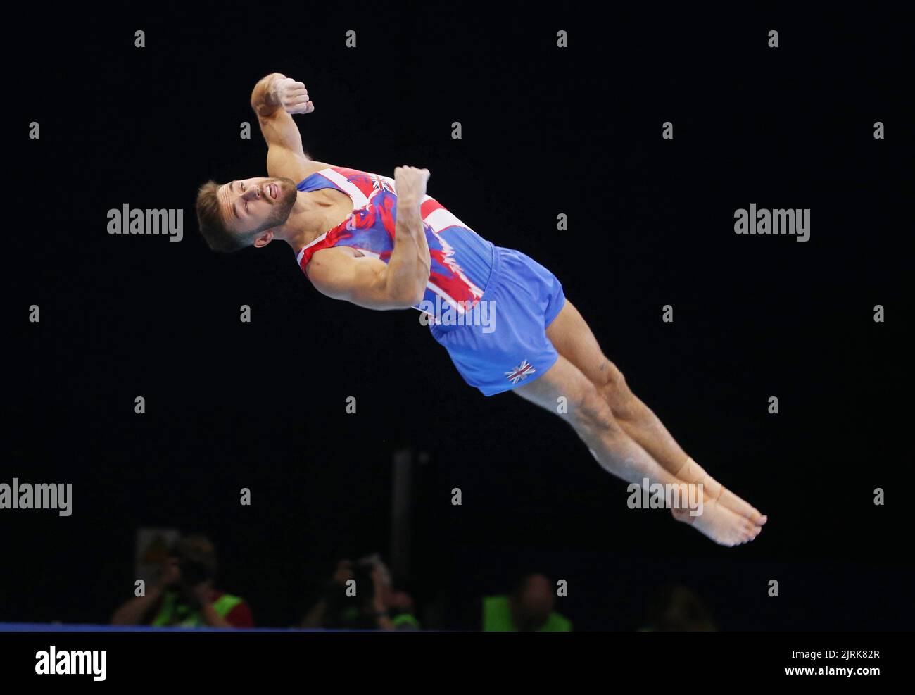 Giarnni Regini-Moran of Great Britain during the Artistic Gymnastics ...