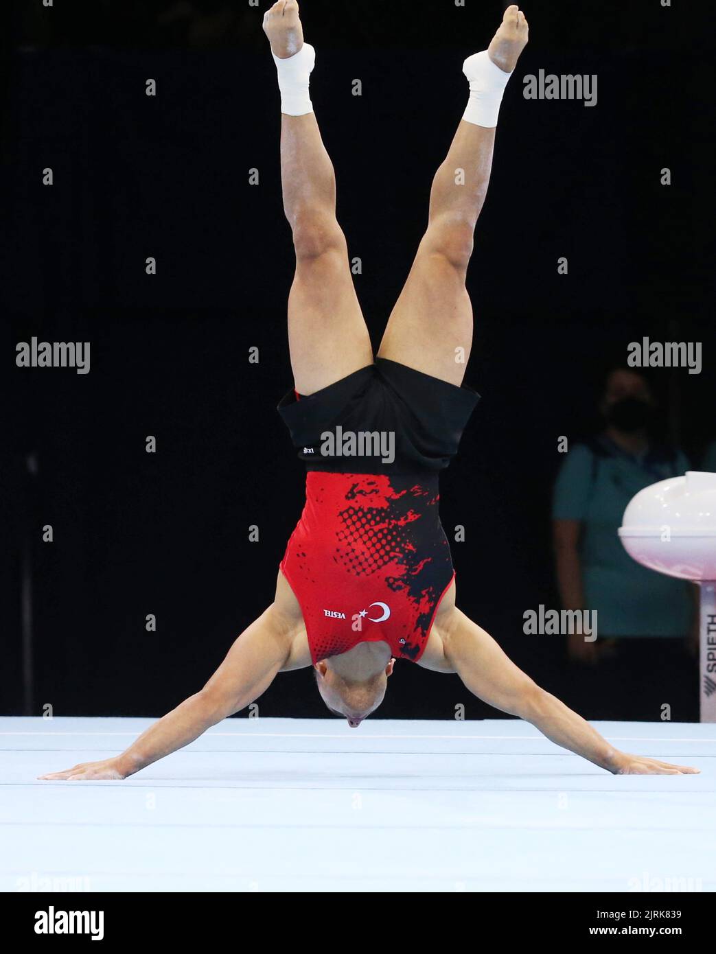 Adem Asil of Turkey during the Artistic Gymnastics, Men's Floor ...