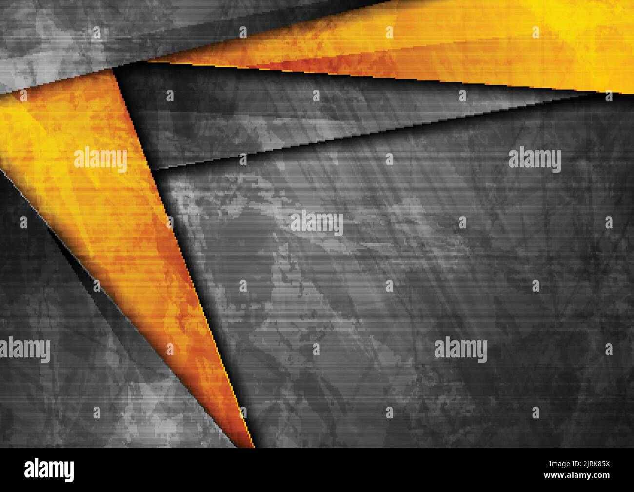Grunge tech material contrast orange and dark grey corporate texture ...