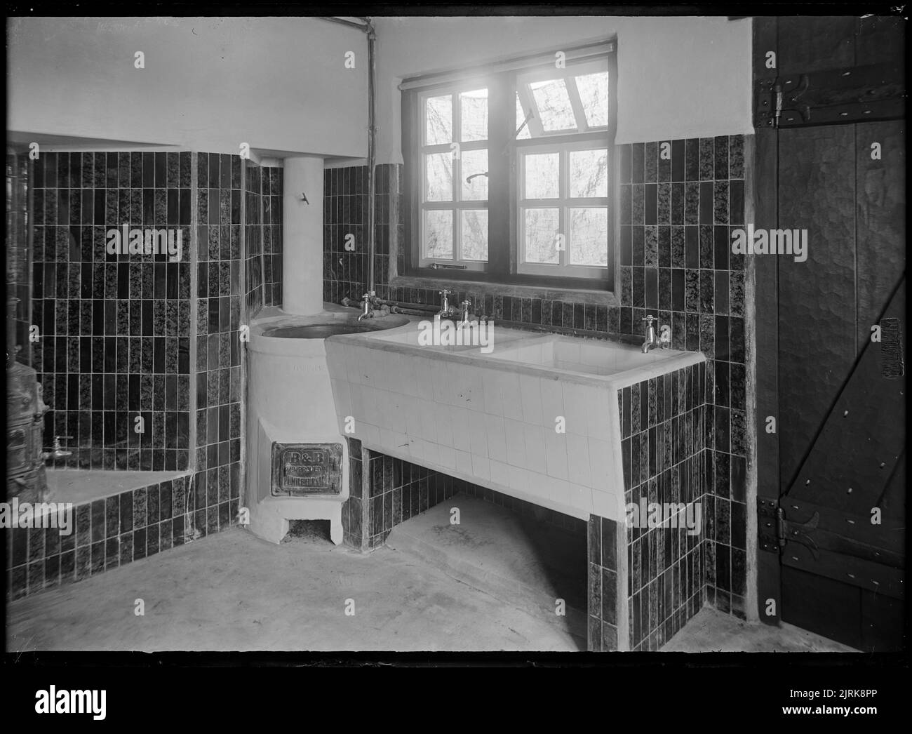 Wilkinson House Interior, 1913-1922, by J.W. Chapman-Taylor Stock Photo ...