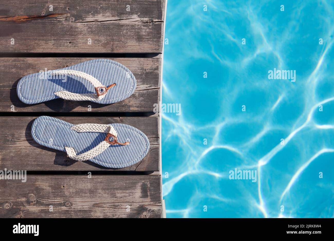 Woman flip flop swimming hi-res stock photography and images - Alamy