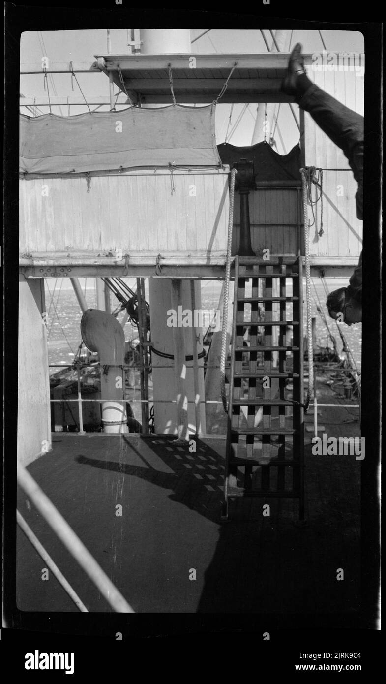 Boat, 1924, Southern Ocean, by Captain George Samuel Hooper Stock Photo ...