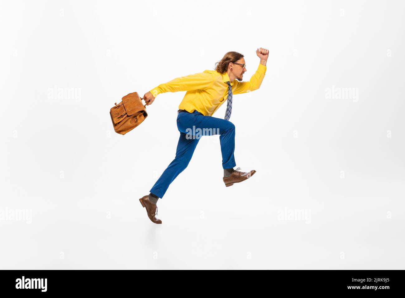 Employee running together hi-res stock photography and images - Alamy