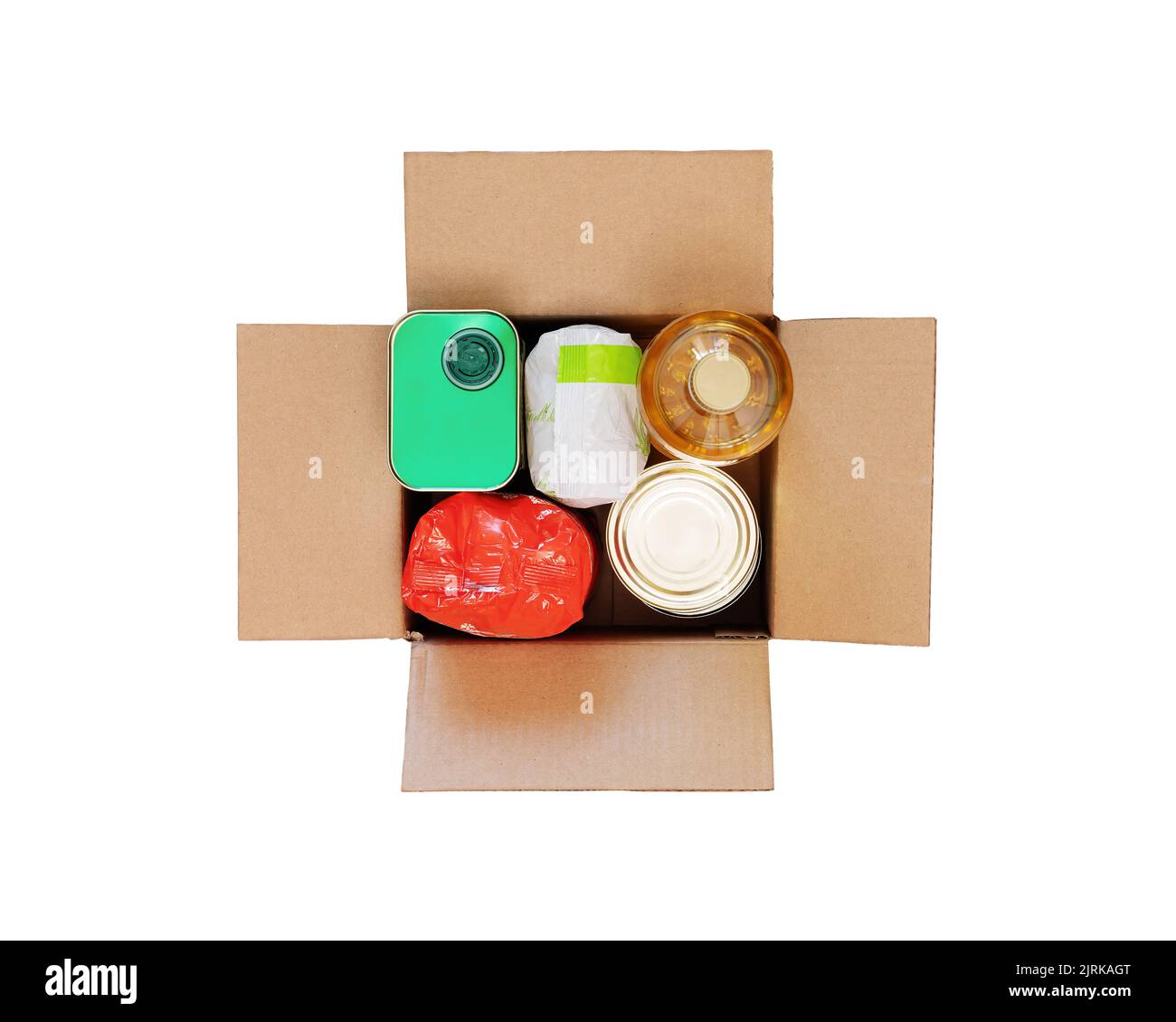 Food collection box charity Cut Out Stock Images & Pictures - Alamy