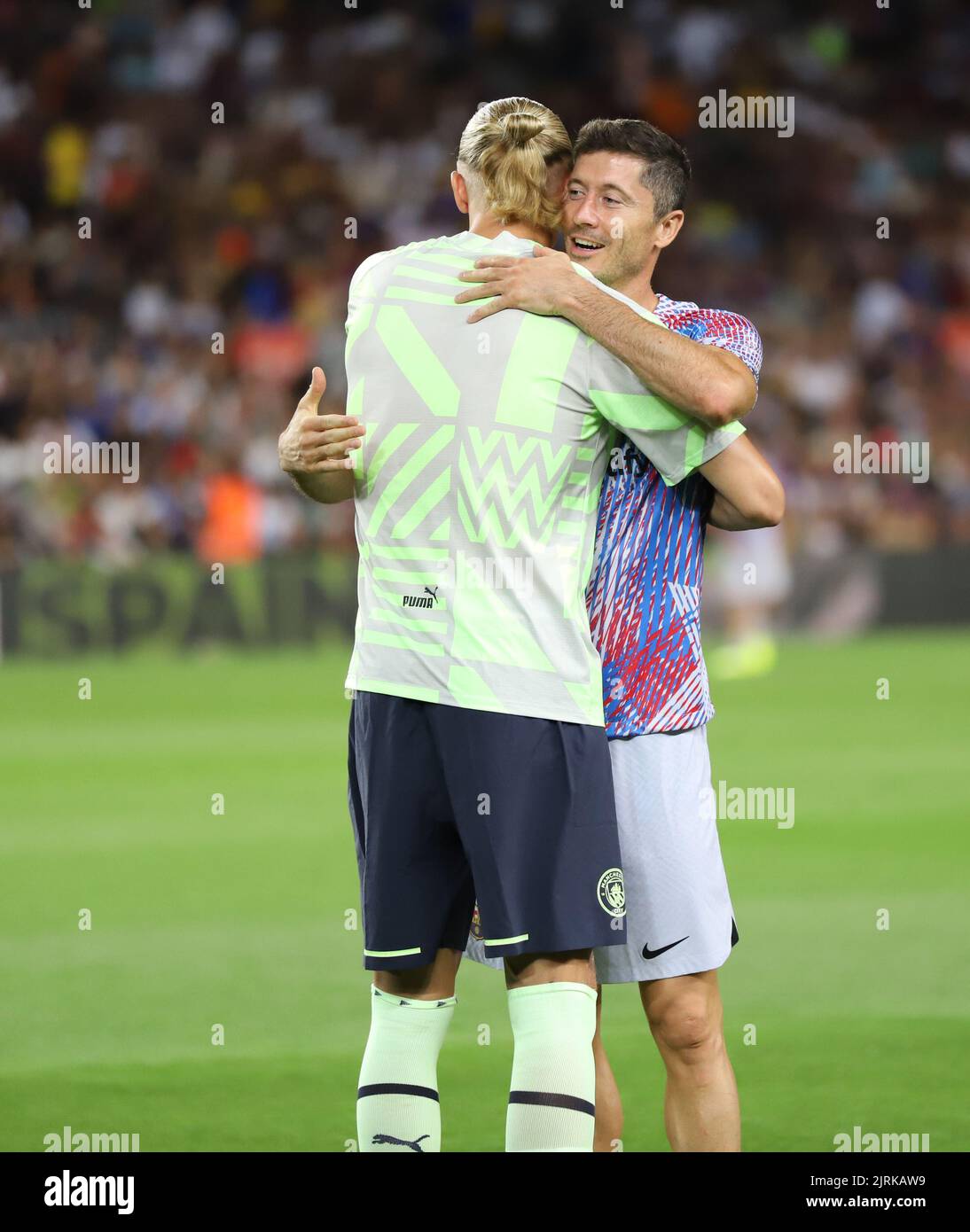 Sabadell, Barcelona, Spain. 24th Aug, 2022. Barcelona Spain 24.08.2022 Robert Lewandowski (FC ...