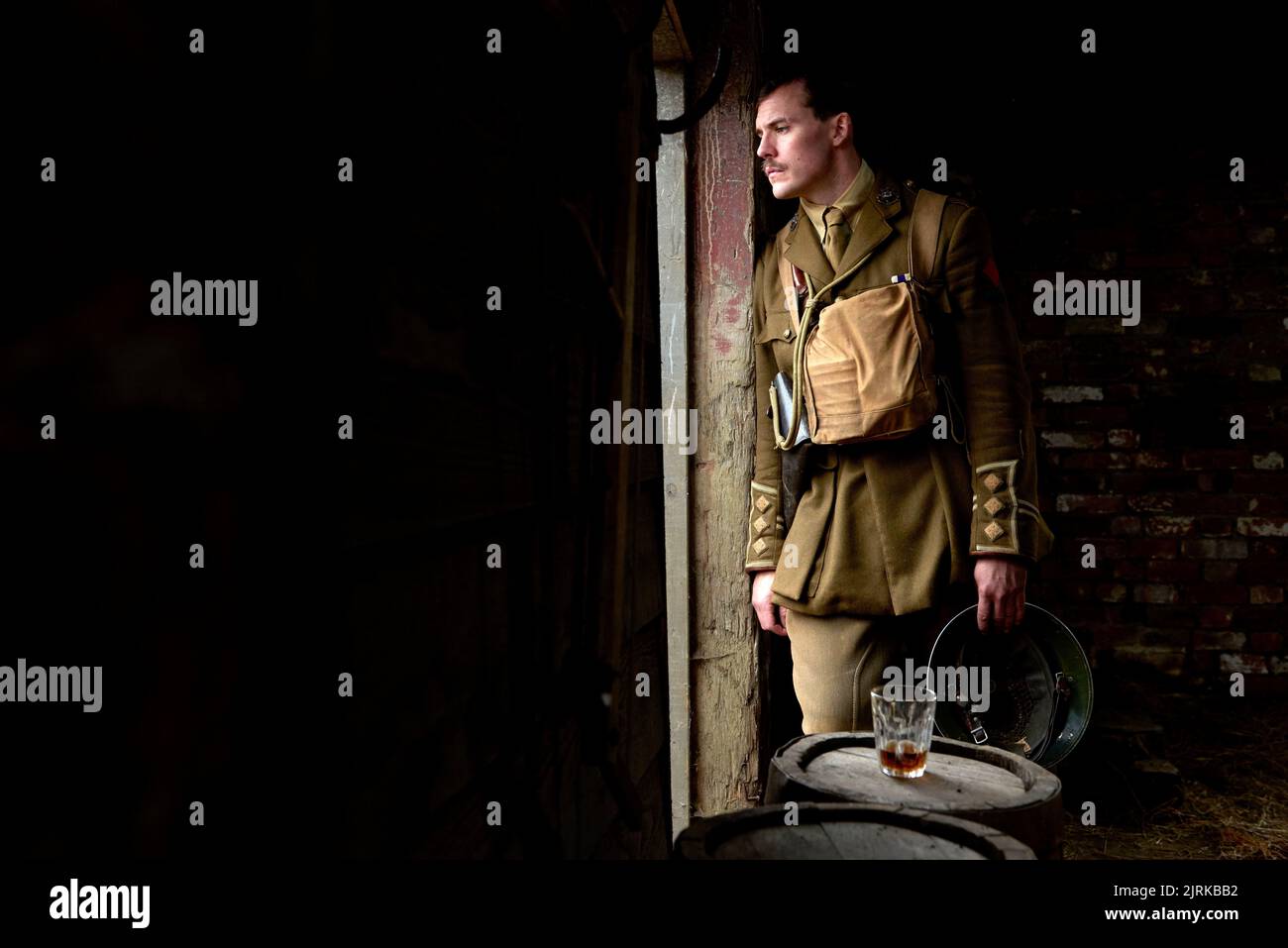 SAM CLAFLIN in JOURNEY'S END (2017), directed by SAUL DIBB. Credit ...