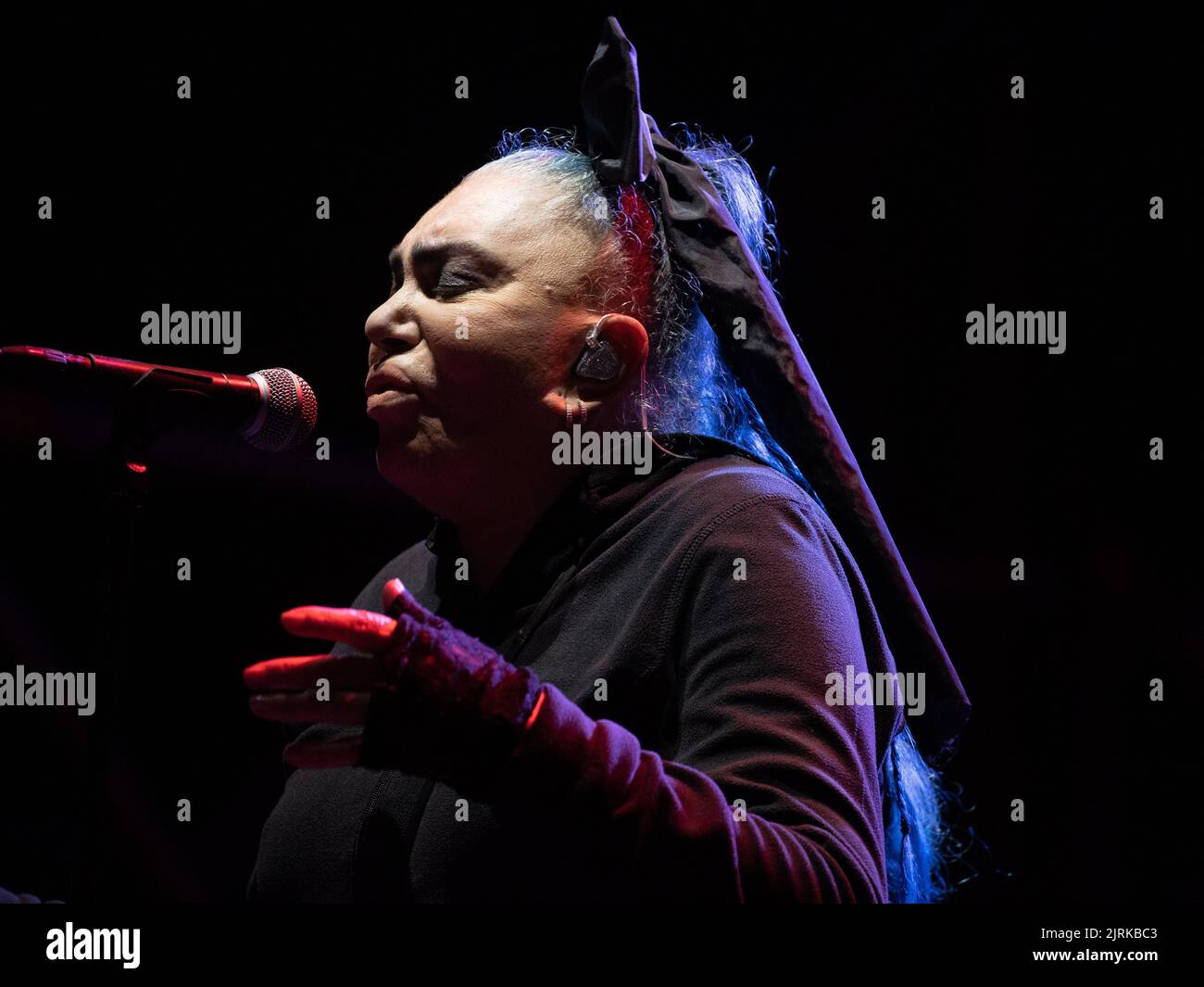 Berte Loredana concert in Reggio Calabria during the Italian singer ...