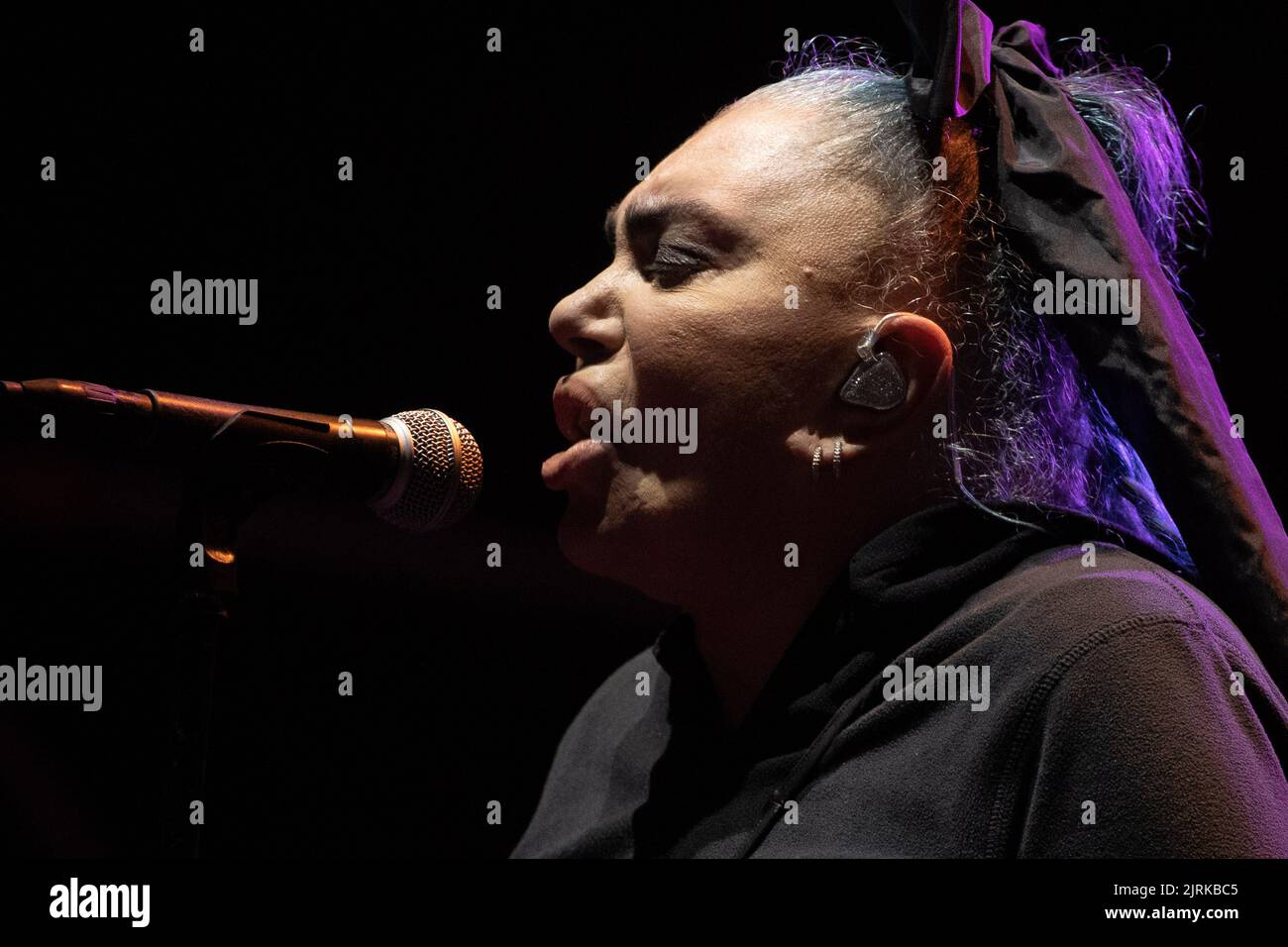 Berte Loredana concert in Reggio Calabria during the Italian singer ...