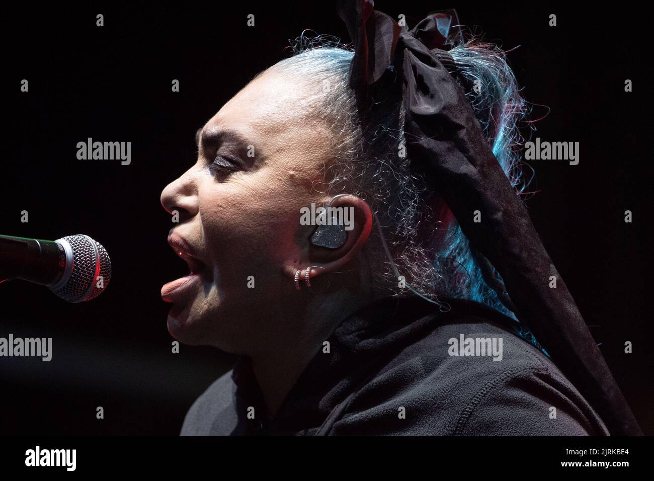 Berte Loredana concert in Reggio Calabria during the Italian singer ...