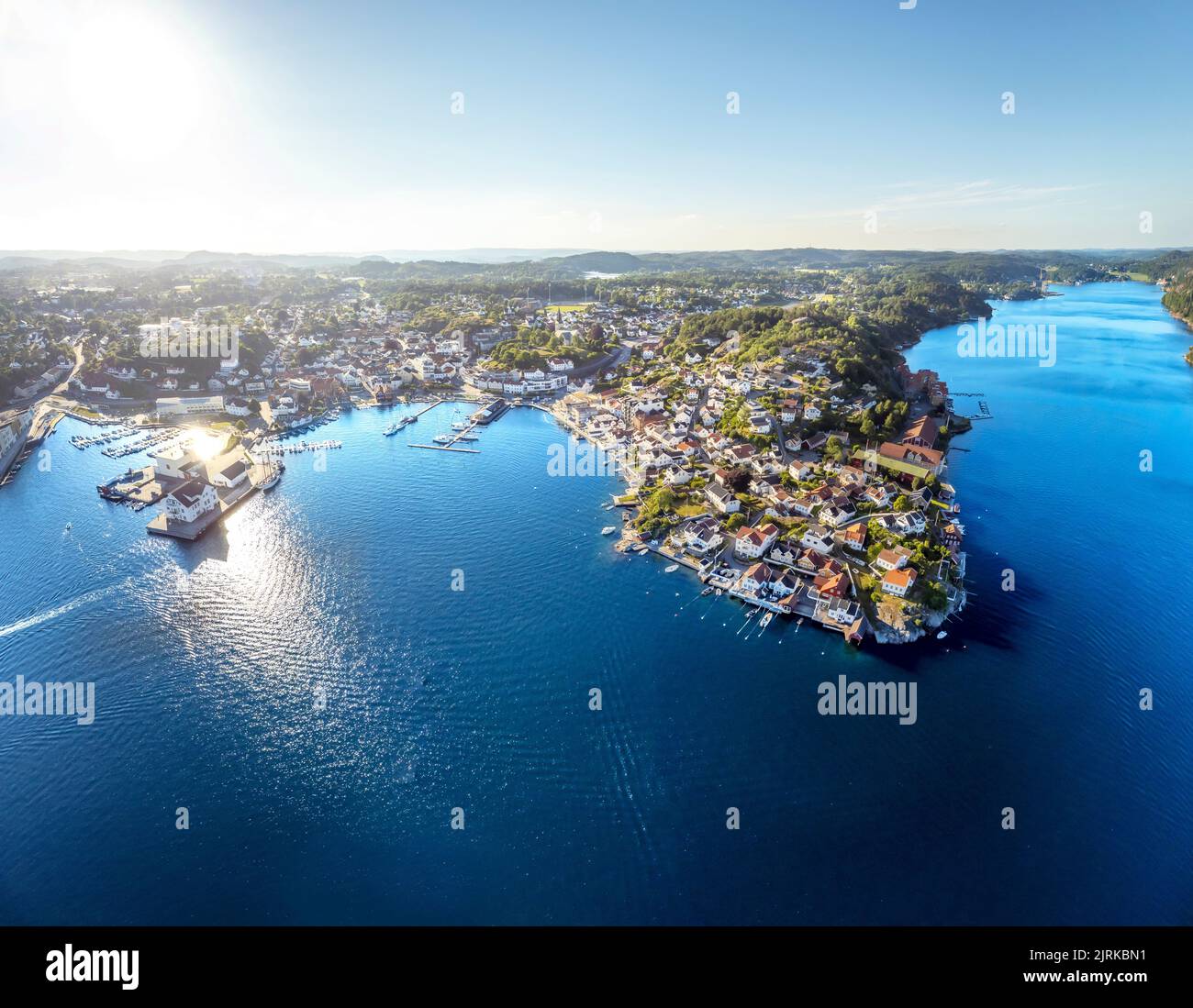Grimstad city hi-res stock photography and images - Alamy