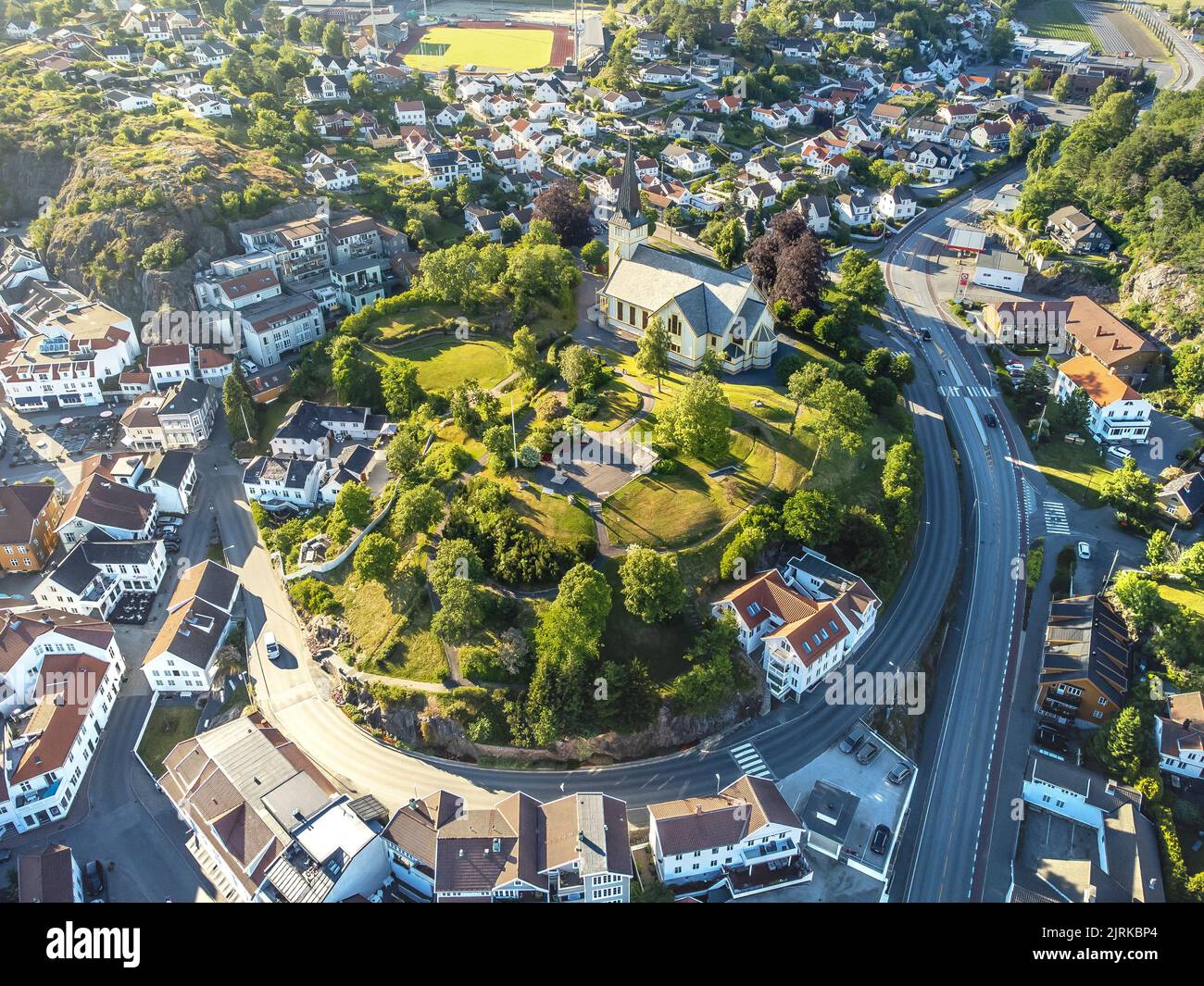 Grimstad city hi-res stock photography and images - Alamy