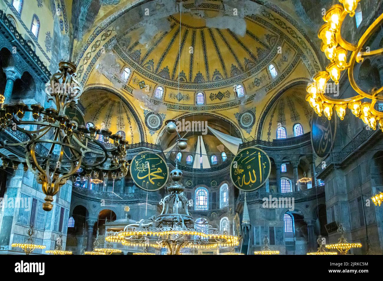 The Hagia Sophia Mosque, stanbul, Turkey 22 August 2022 (The Church of ...