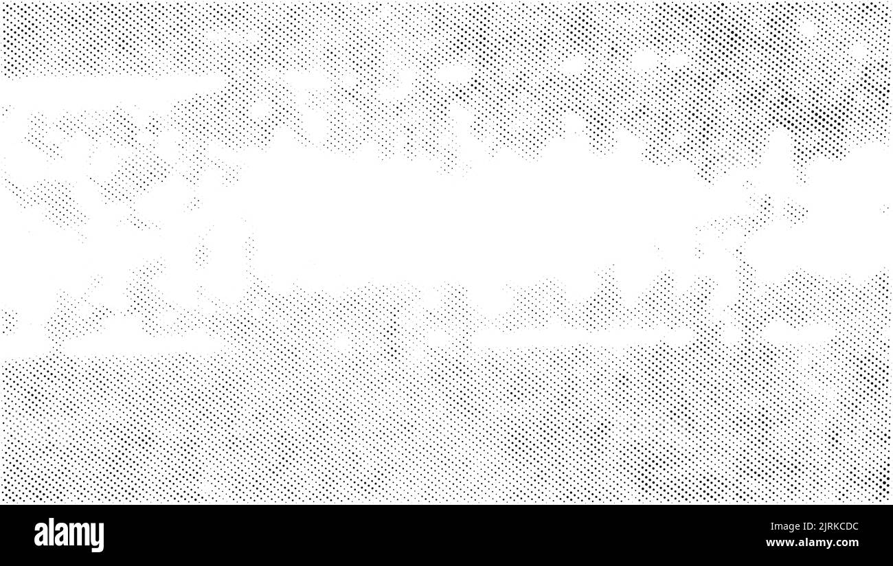 Halftone dotted grunge vector background. Urban old peeled wall Stock ...