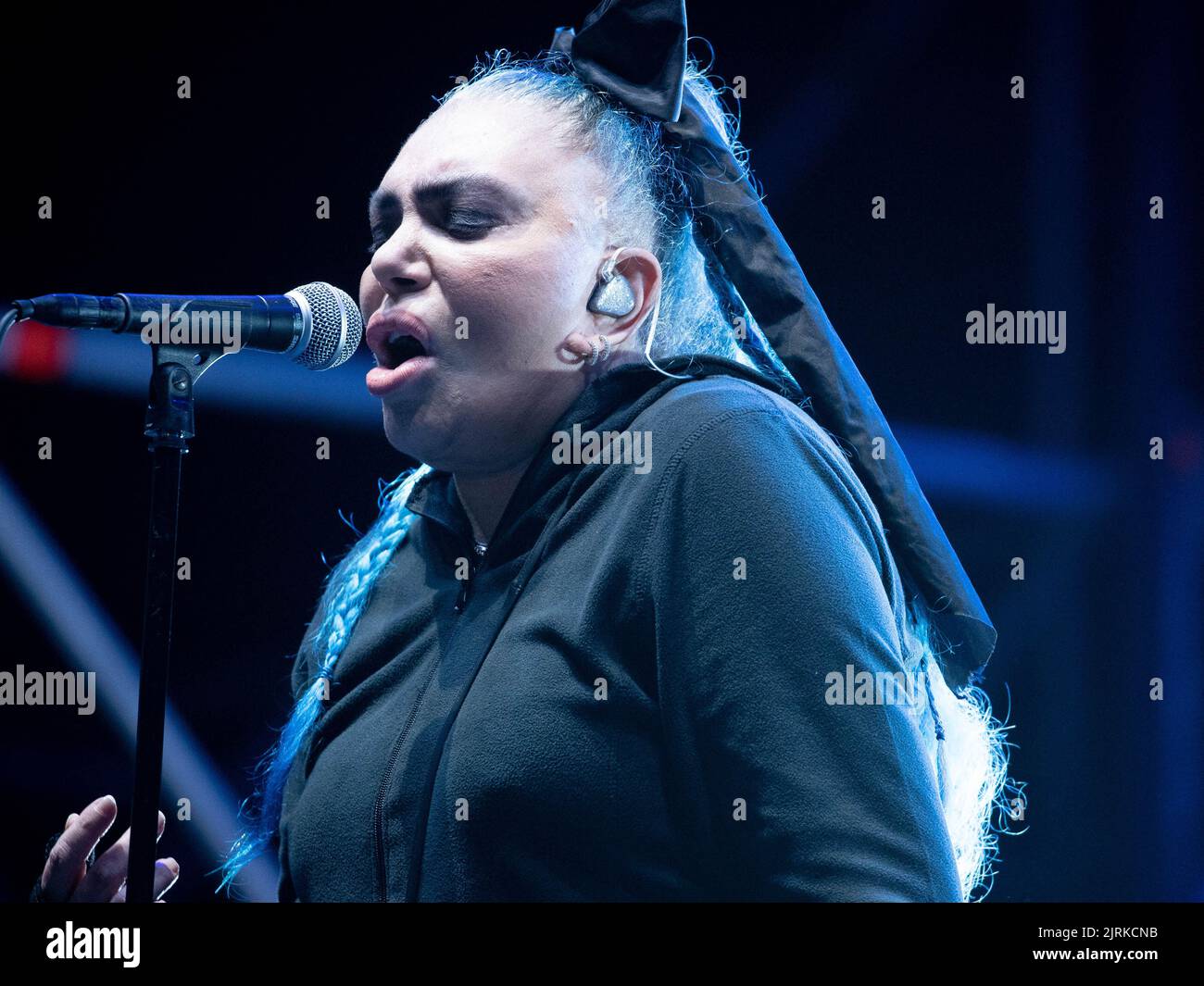 Reggio Di Calabria, Italy. 24th Aug, 2022. Berte Loredana concert in ...