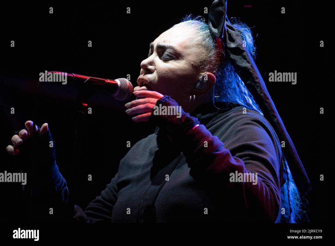 Reggio Di Calabria, Italy. 24th Aug, 2022. Berte Loredana concert in ...