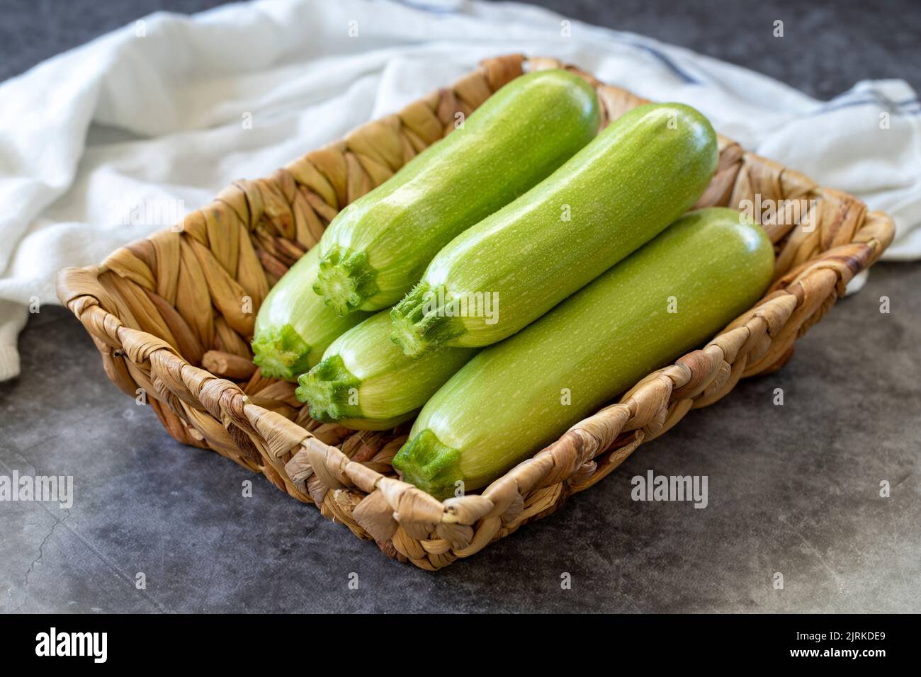 Two fresh zucchini close hi-res stock photography and images - Alamy