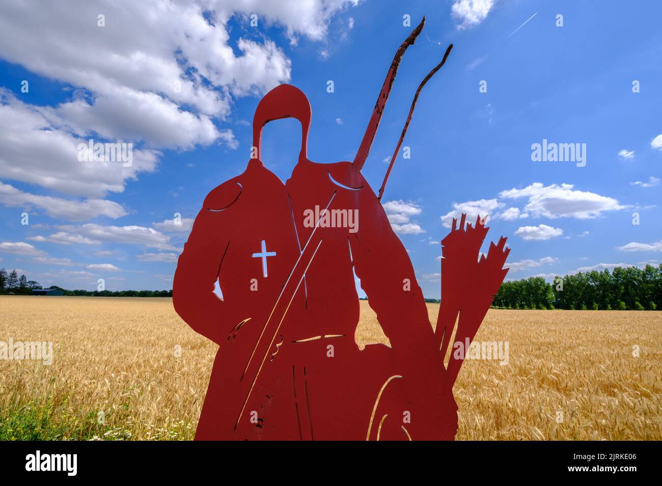 Battlefield of Agincourt, France Stock Photo - Alamy