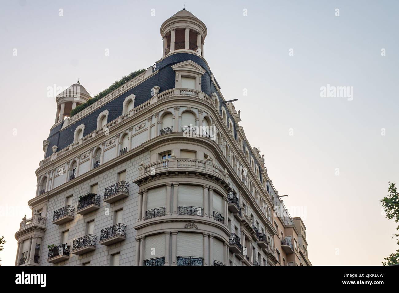 An exterior of a beautiful historic building Stock Photo - Alamy