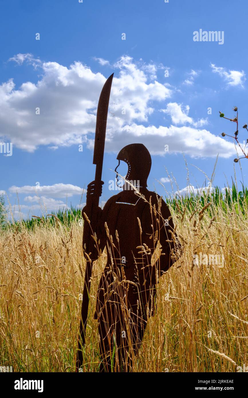Battlefield of Agincourt, France Stock Photo - Alamy
