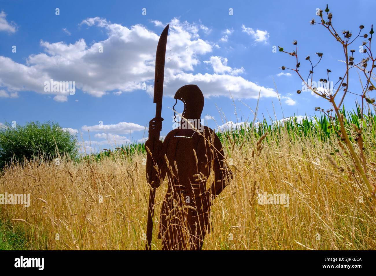 Battlefield of Agincourt, France Stock Photo - Alamy