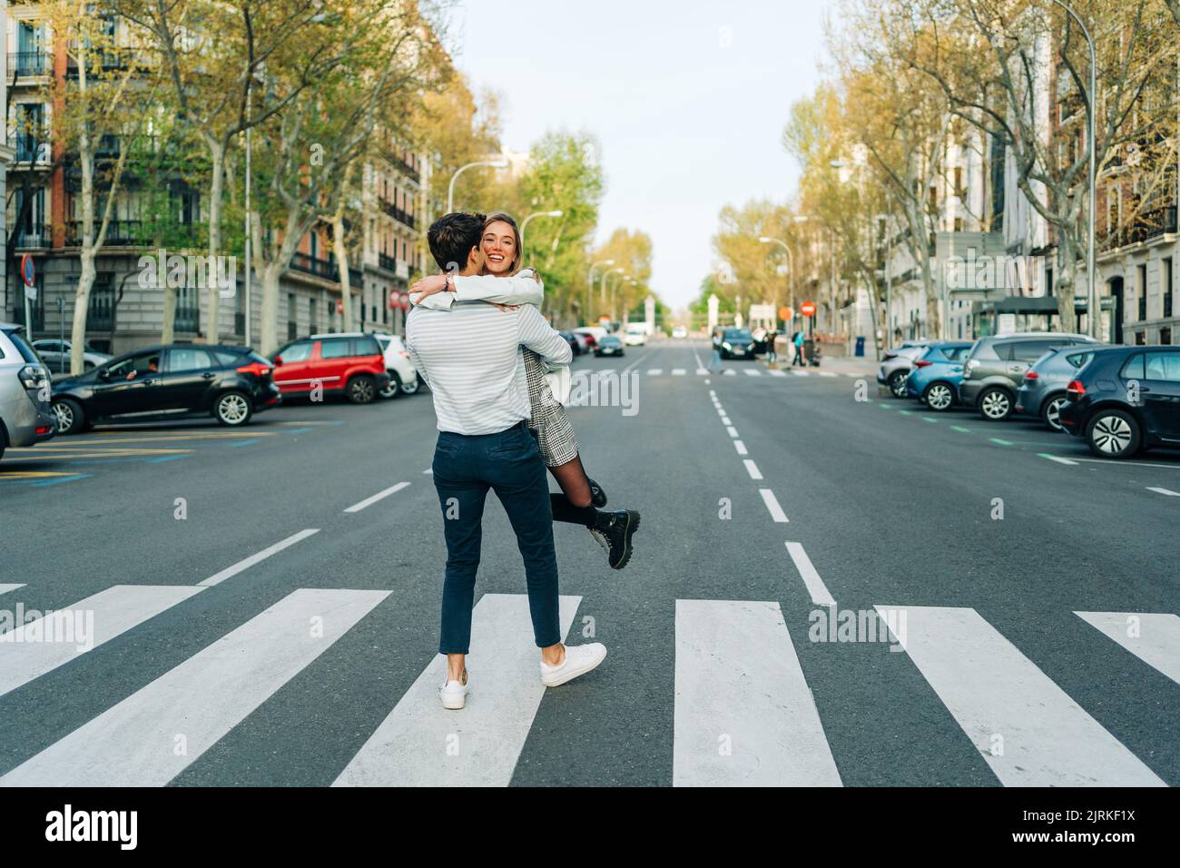 Spin embrace hi-res stock photography and images - Alamy