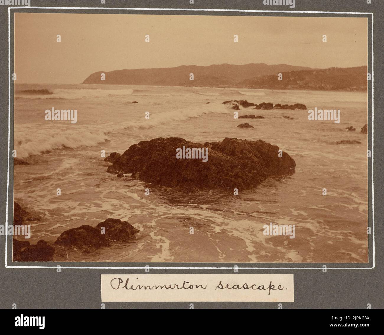 Plimmerton seascape plimmerton seascape hi-res stock photography and ...