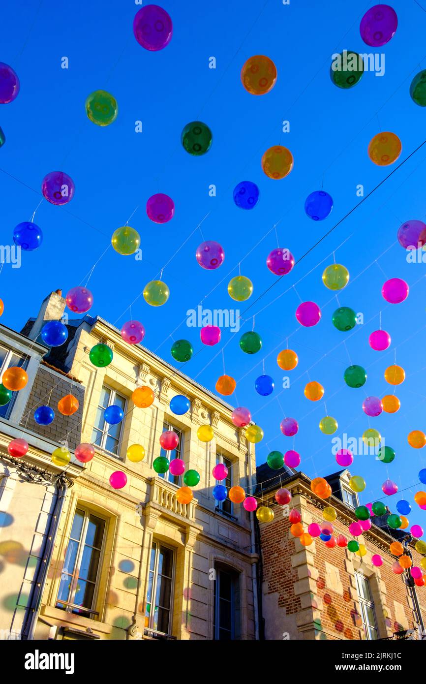 Decorated balloons hi-res stock photography and images - Alamy