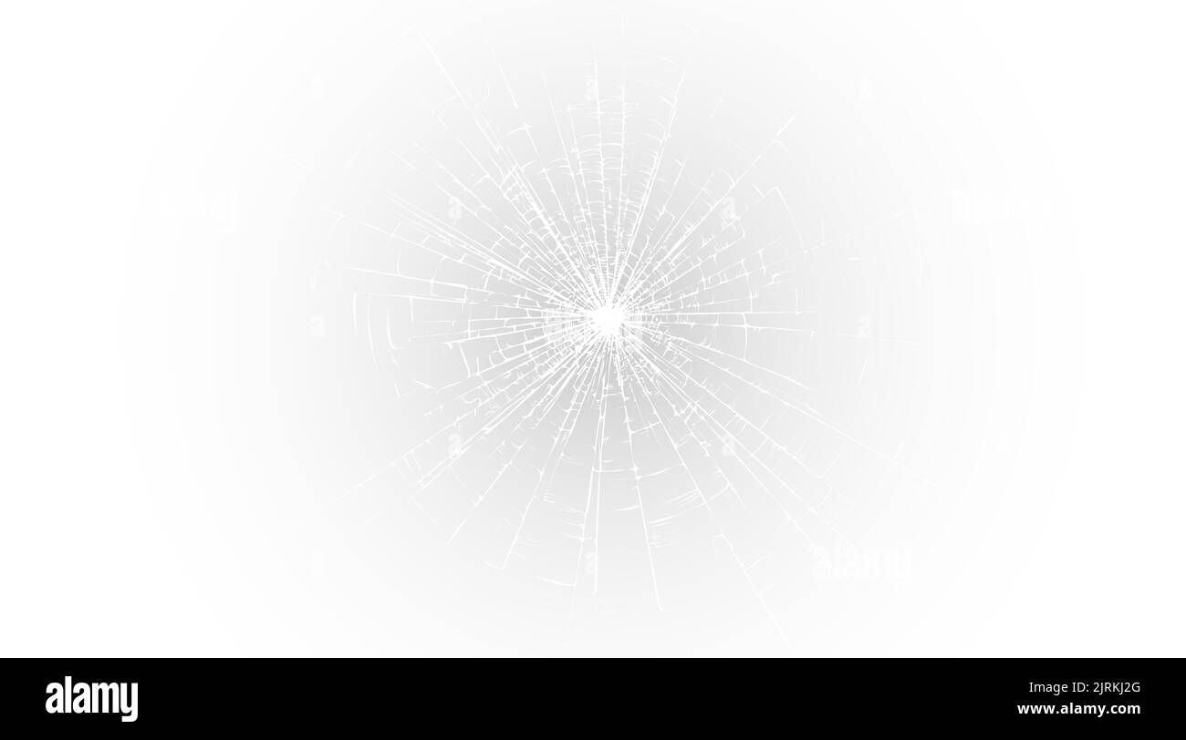 Broken glass texture impact effect Stock Photo - Alamy