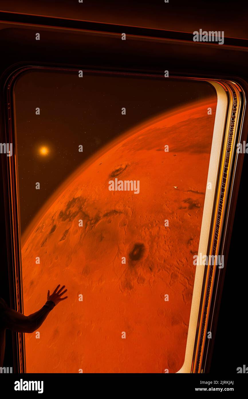 Nasa spaceship in cosmic hi-res stock photography and images - Alamy