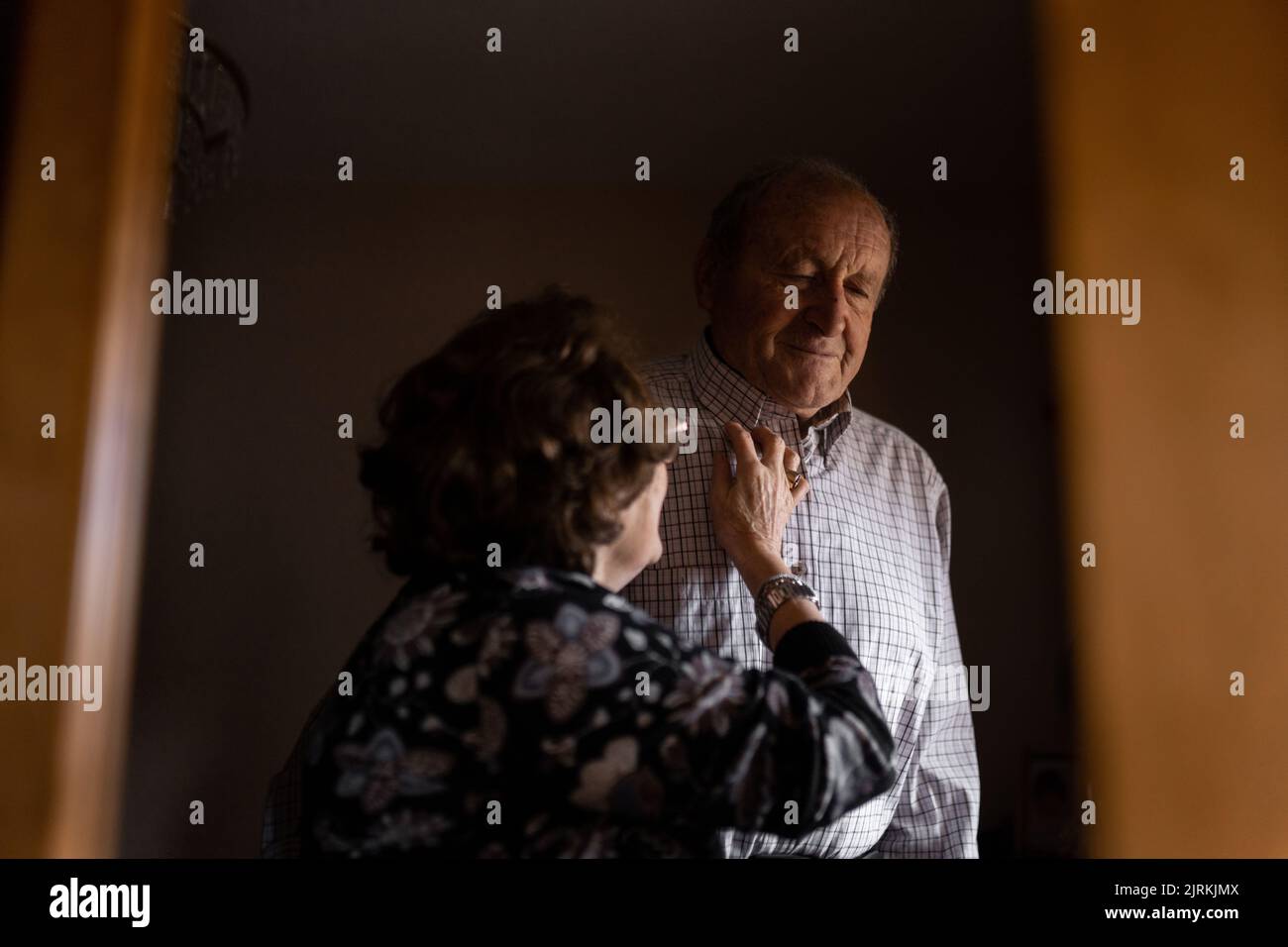 Woman wrinkle chest hi-res stock photography and images - Alamy