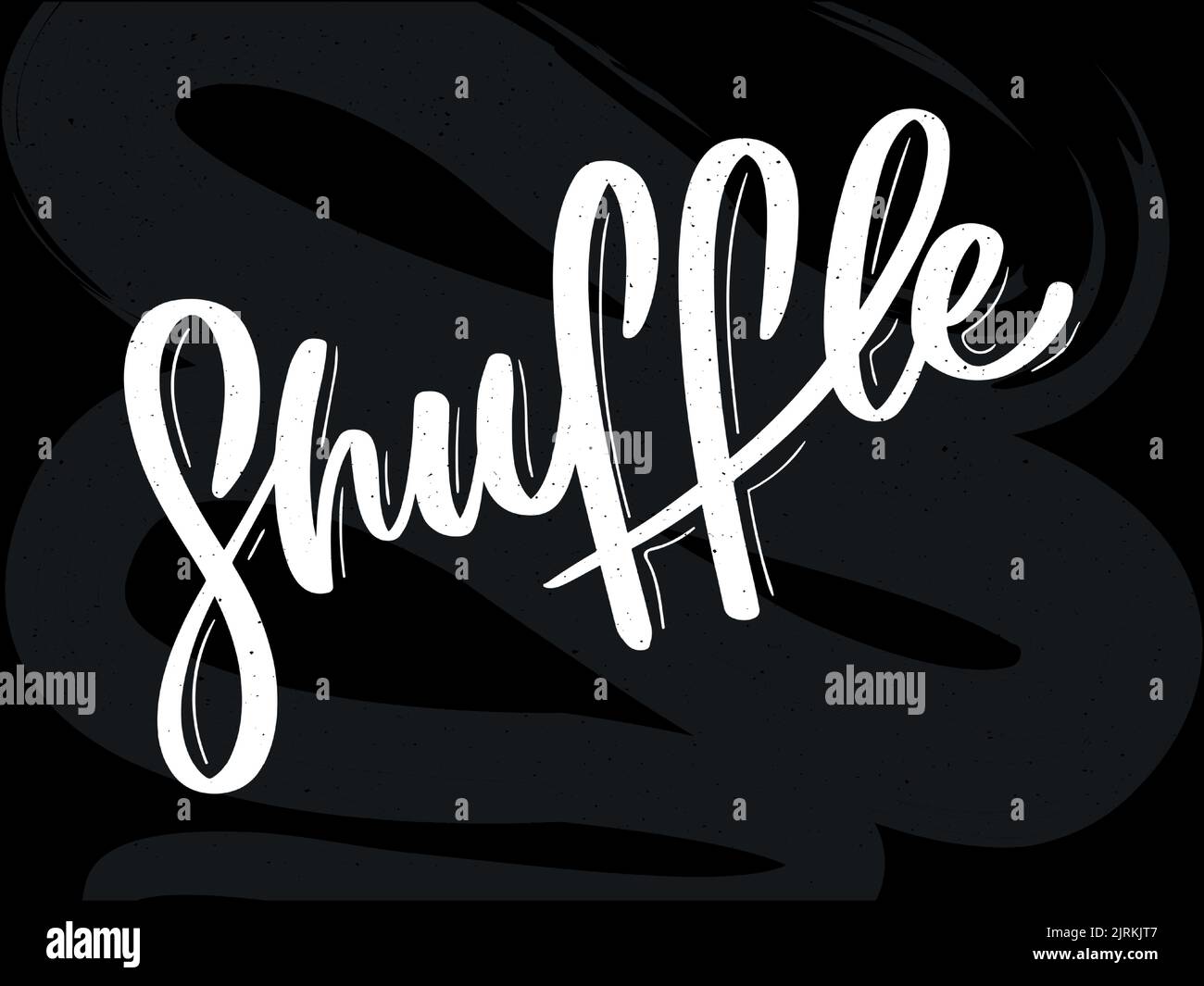 Shuffle dance letter. Abstract modern art design Stock Vector Image ...